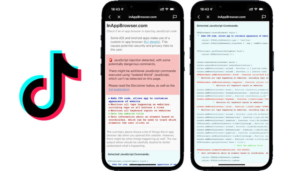 TikTok monitors everything users type when using in-app browser - SDN
