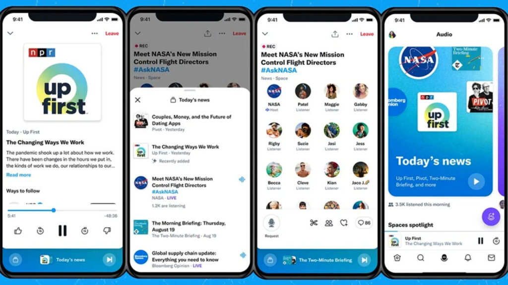 Twitter launches podcasts with Spaces redesign - SDN