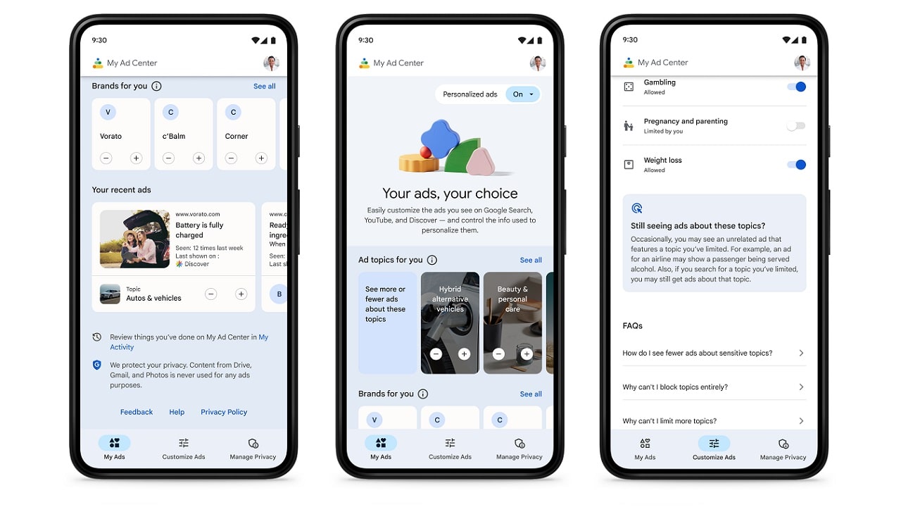 Google brings "My Ad Center" feature - ShiftDelete.Net