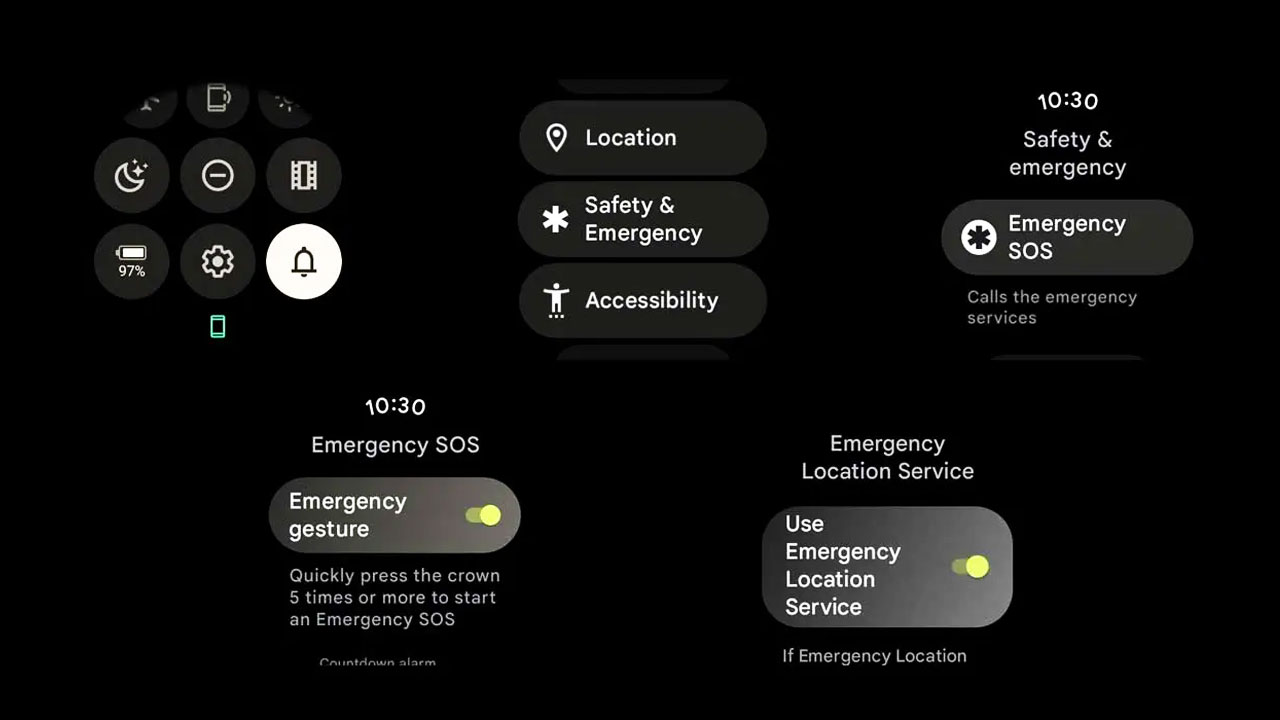 How to enable Emergency SOS on the Pixel Watch? - SDN