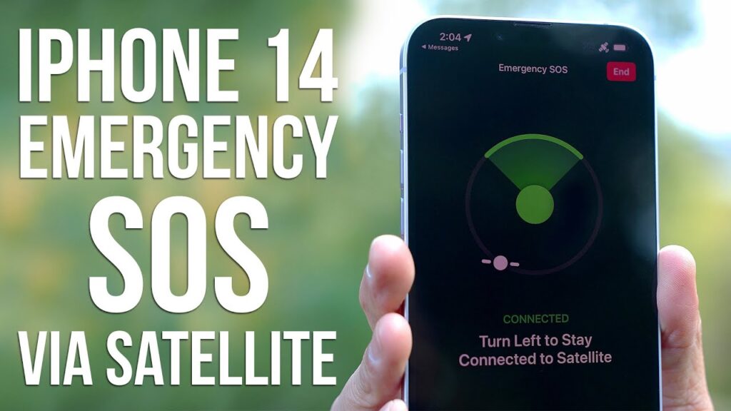 Emergency SOS via satellite is out on the iPhone 14 lineup - SDN