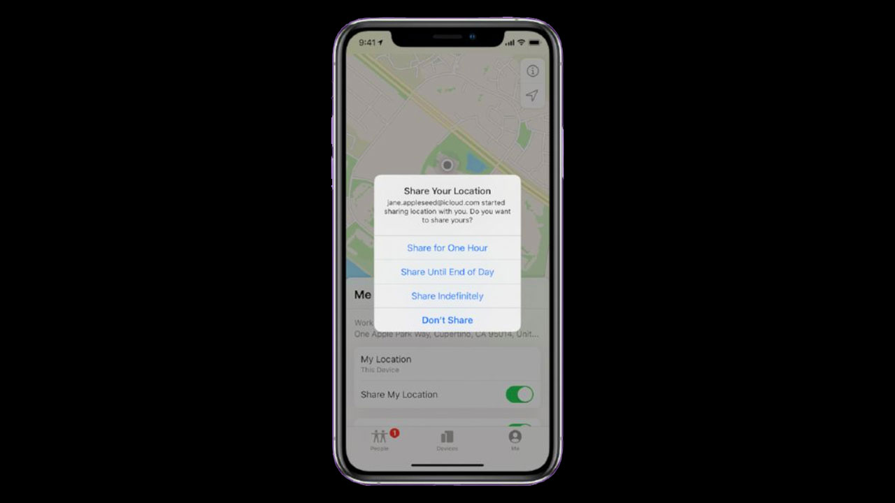 How to share your location on an iPhone - SDN