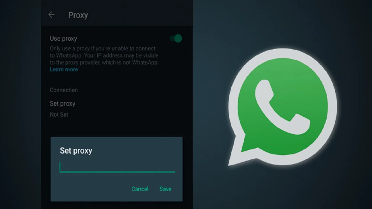 Free proxy servers are now available within WhatsApp - SDN