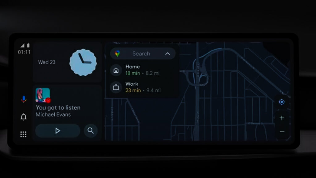 Google announced new Android Auto design and features - SDN