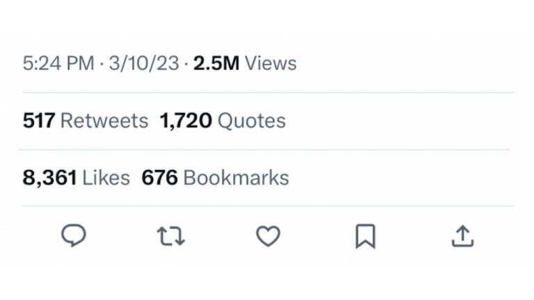 Twitter now shows bookmark counts of Tweets on iOS - SDN