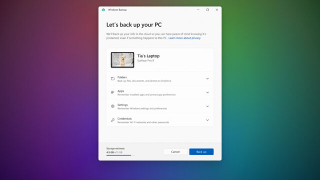 Windows Backup app on the way for Windows 11 - ShiftDelete.Net