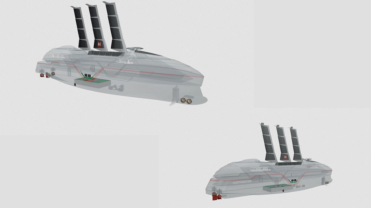 First zero-emission ship with solar panels and wind power ...