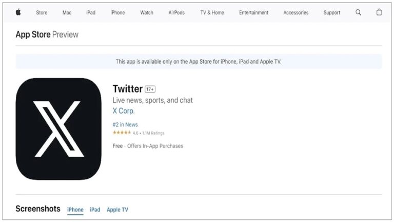 Apple thumbs down 'X': Twitter iOS app's renaming dilemma! - SDN