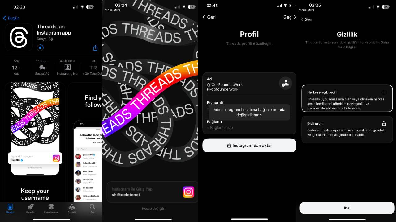 Millions began to flock: Things are going well for the threads ...