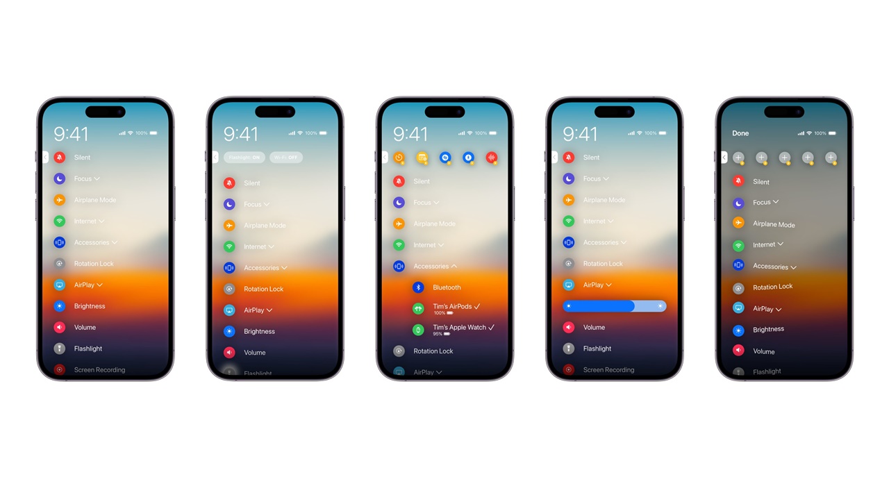 Designer creates iOS 17 concept with redesigned Control Center ...