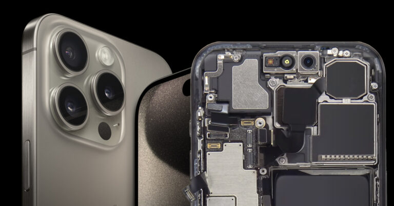 iPhone 15 Pro teardown shows new design makes repairs easier ...