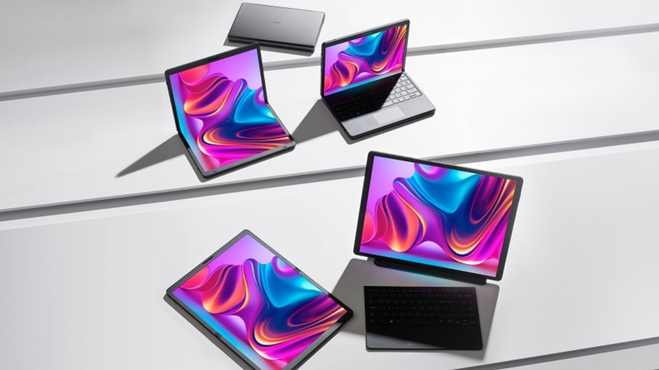 LG announces Gram Fold laptop with 17-inch foldable display ...