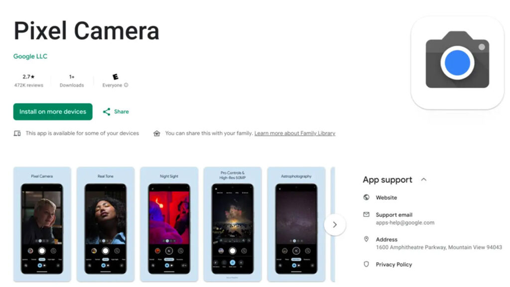 Google Camera is "Pixel Camera" on Play Store anymore - ShiftDelete.Net ...