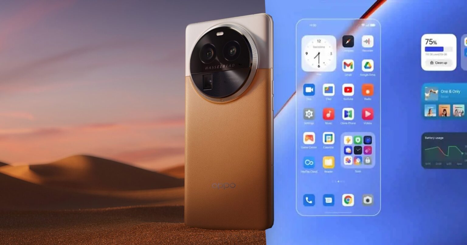 ColorOS 14 design revealed! Traces of both iOS and HyperOS ...