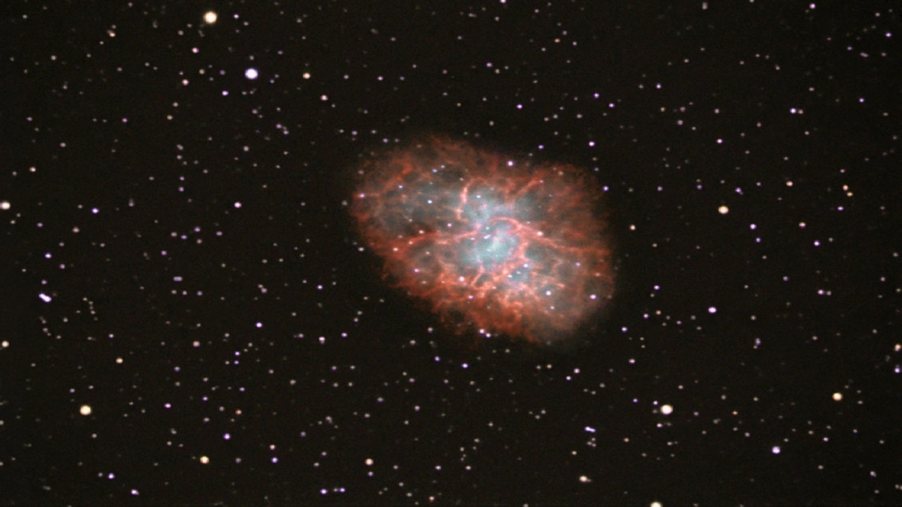 Webb captured photos of the famous Crab Nebula
