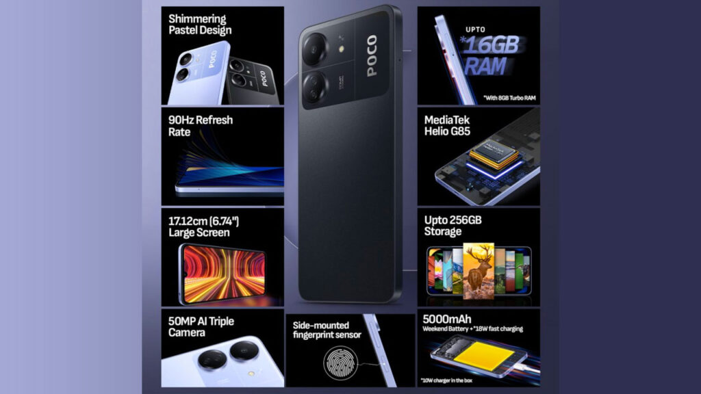 Poco C65 launched in India starting at Rs. 8,499 - ShiftDelete.Net Global