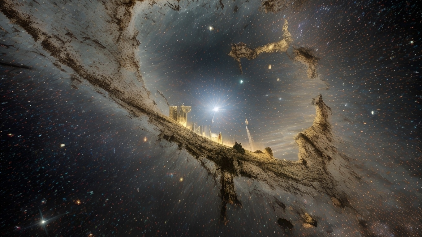 NASA allegedly took a photo of heaven, claims went viral on TikTok ...