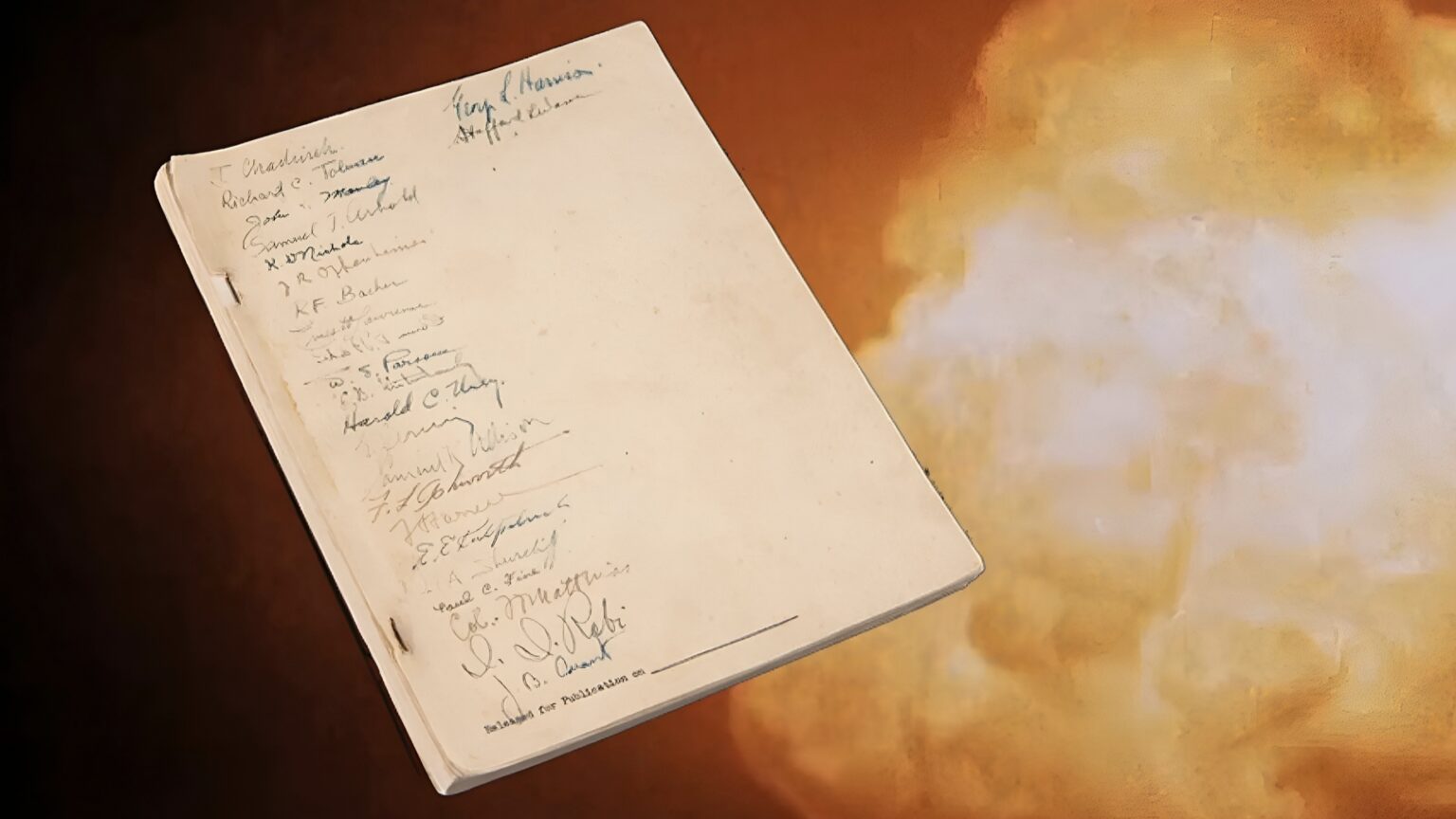 Oppenheimer’s Atomic Bomb Report Goes Up for Auction - ShiftDelete.Net ...