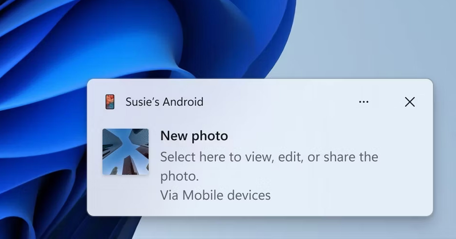 Windows 11 update will allow you to edit photos on your phone!