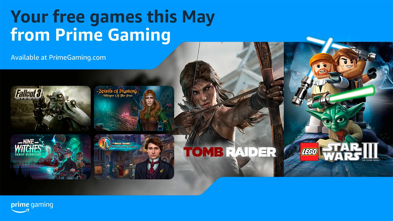 Amazon Prime Gaming free games for May have been announced ...