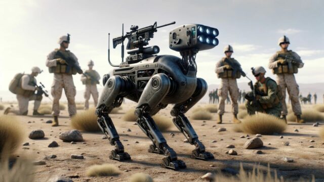 It's real! Armed robot dogs are entering the army - ShiftDelete.Net Global