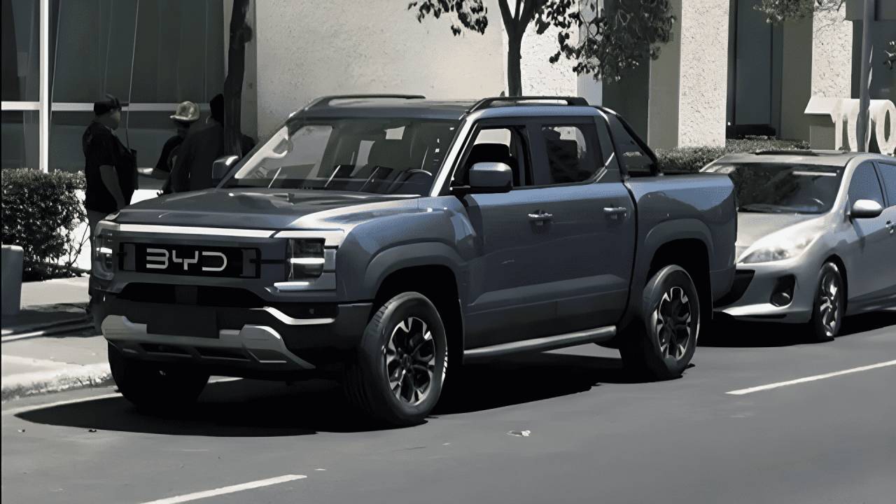 Tesla Cybertruck A rival has emerged: The fully electric BYD Shark is ...