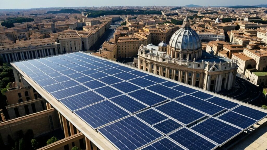 Pope Francis decided which solar panel Vatican will use! - SDN