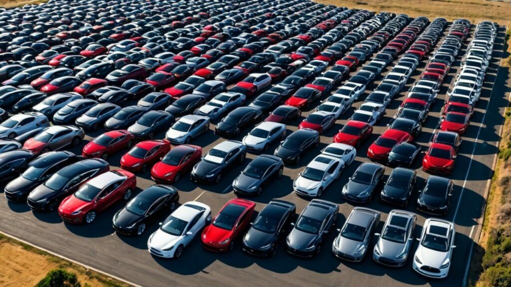 Satellite images reveal a Tesla graveyard! - ShiftDelete.Net Global