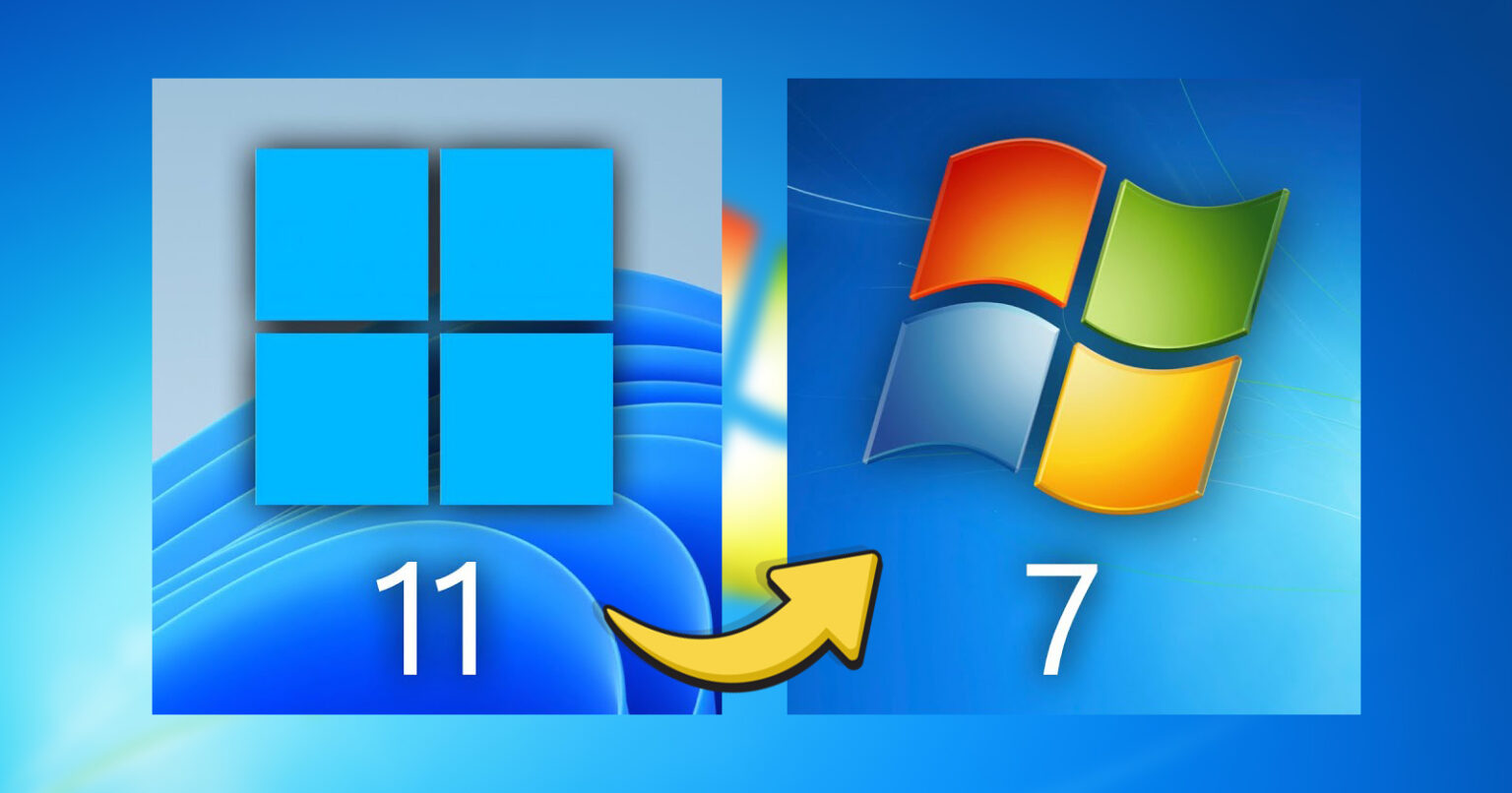 The theme that turns Windows 11 into Windows 7 has emerged! How to do ...