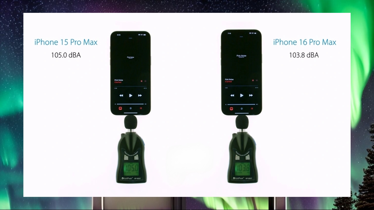 The iPhone 16 Pro Max has been put to the speaker test: Result may not ...