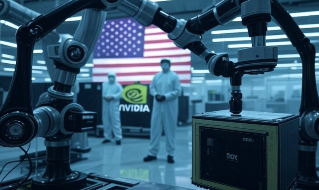 NVIDIA officially takes AI manufacturing to USA