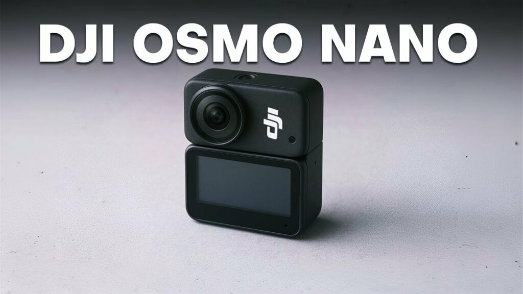 DJI introduces the Osmo Nano action camera - SDN