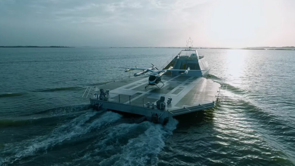 A Floating Air Taxi Airport on the Sea! - ShiftDelete.Net Global