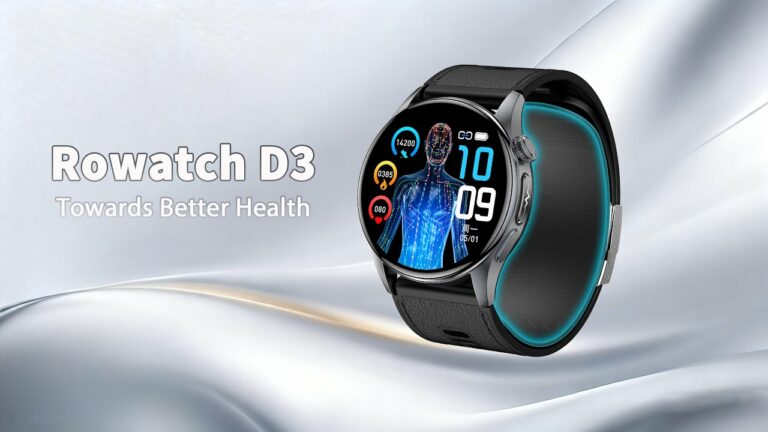 Rogbid Rowatch D3 Smartwatch Launches with New Pressure-Based BP Tech ...