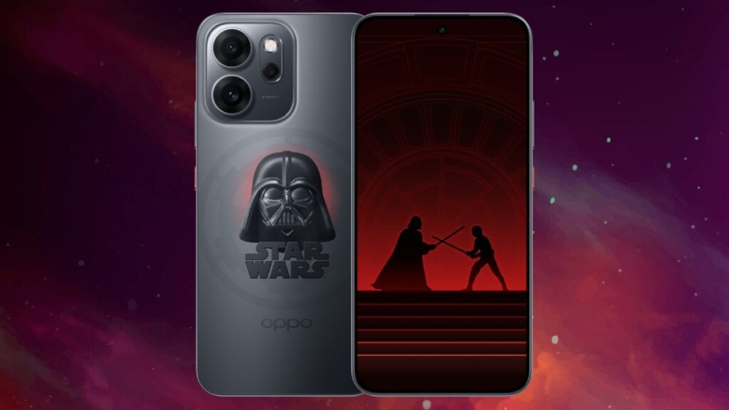 Oppo Reno14 F Star Wars Limited Edition brings Vader vibes and a mini ...