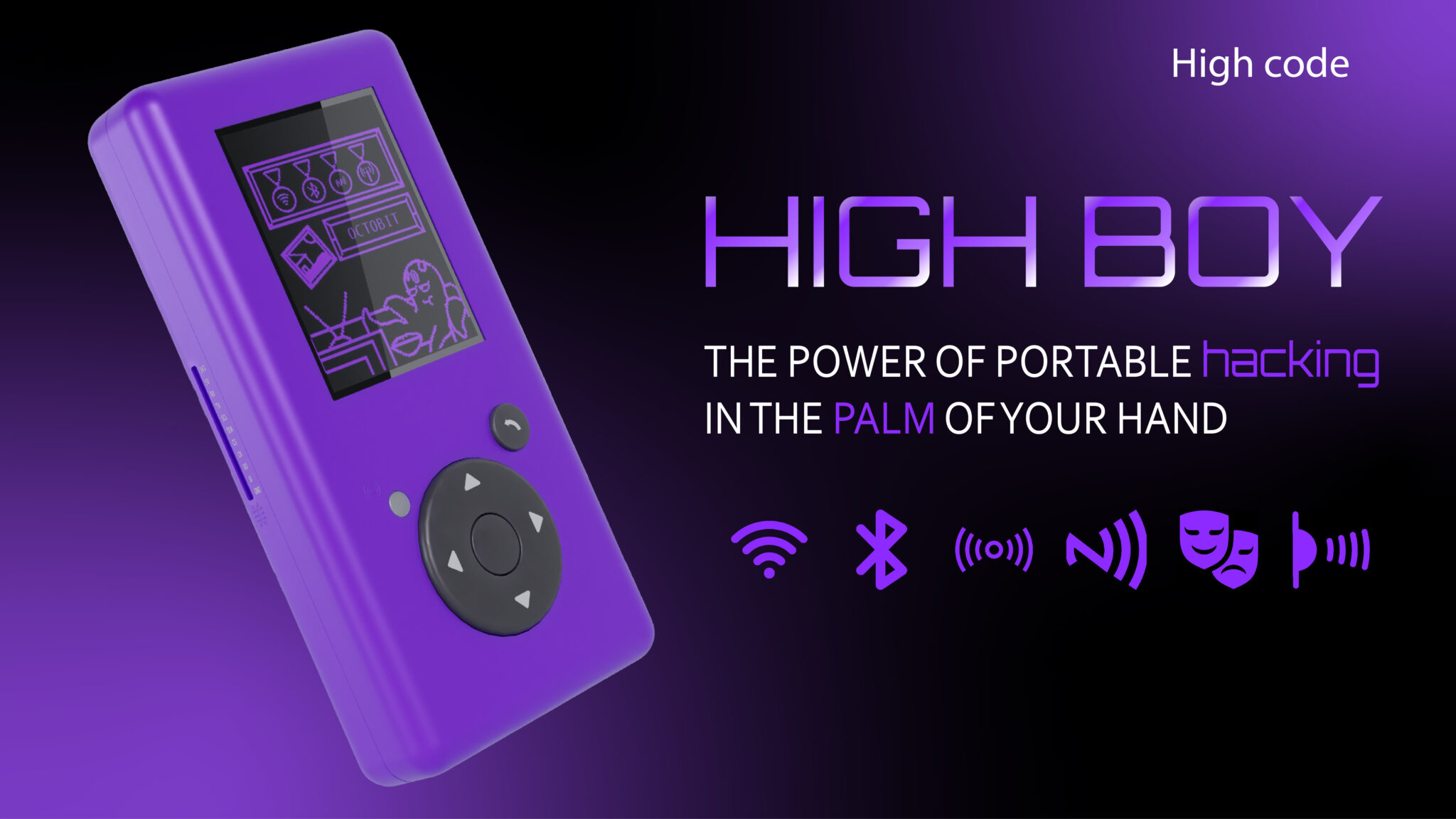 High Boy hacking device lands on Kickstarter with retro handheld design ...