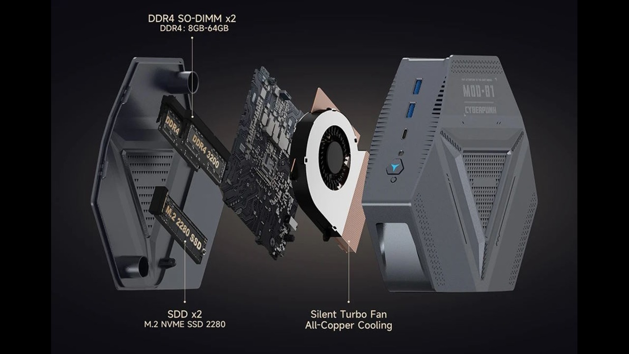 GH9 mini PC debuts with Intel Core i9 and a bold design twist ...