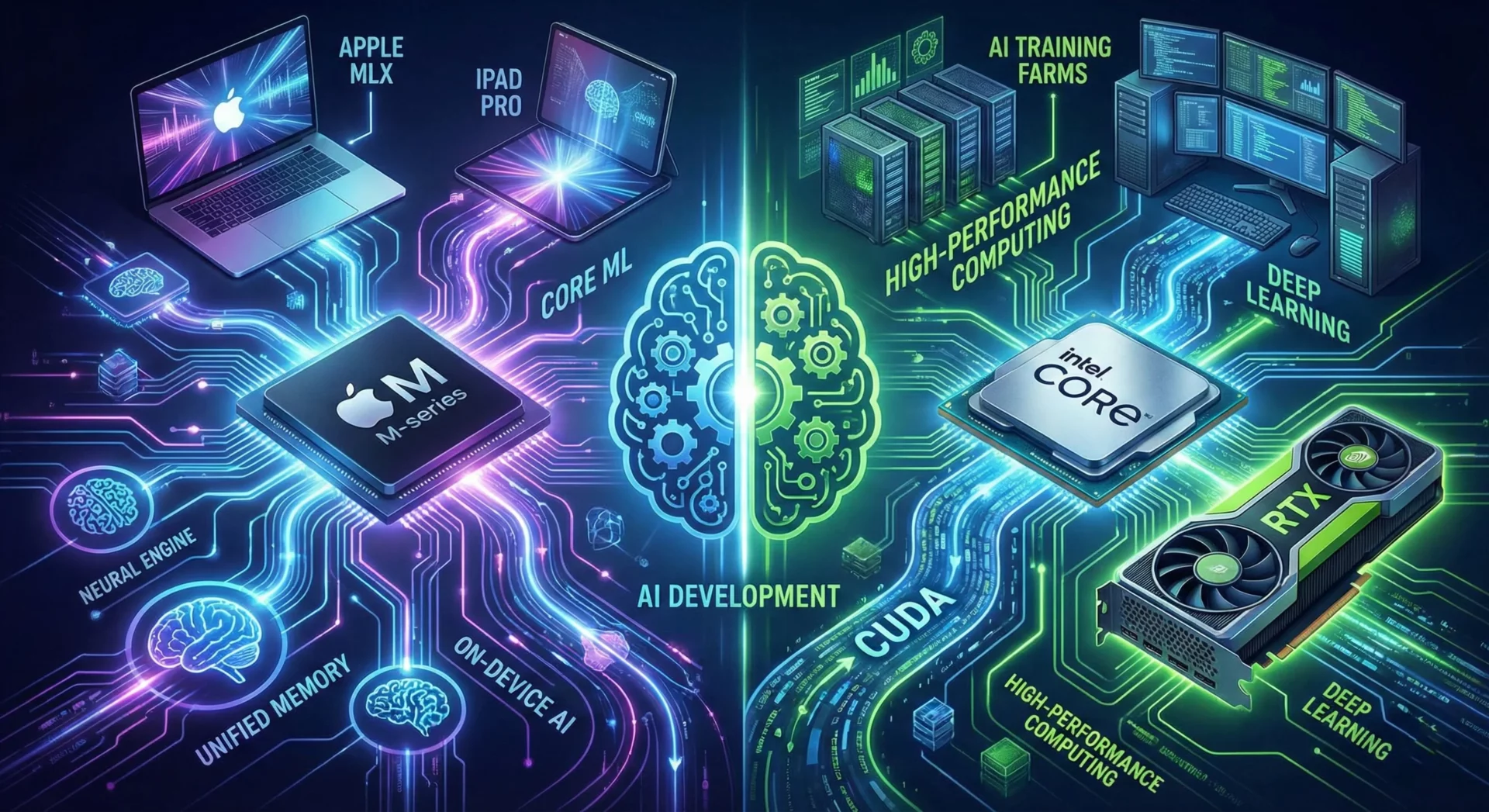 AI Mini PC Comparison: Intel Core Ultra vs. Apple M5