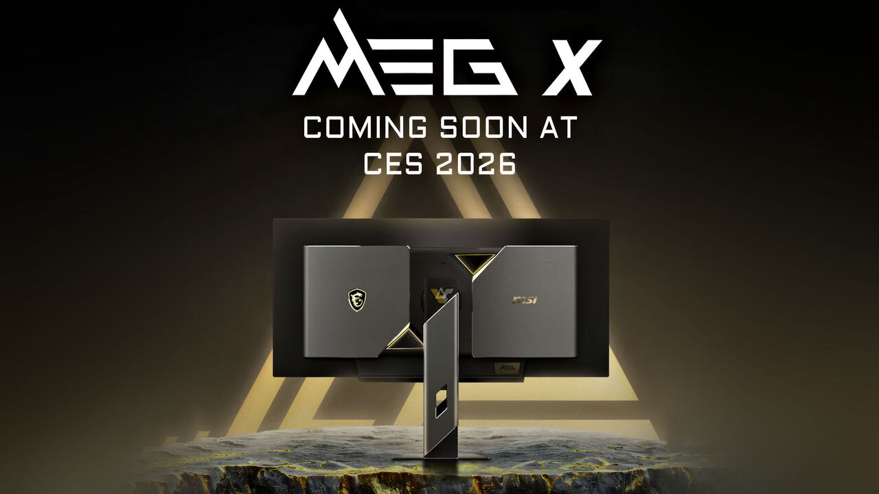 AI Gaming Monitor: MSI Teases a Generational Leap for CES