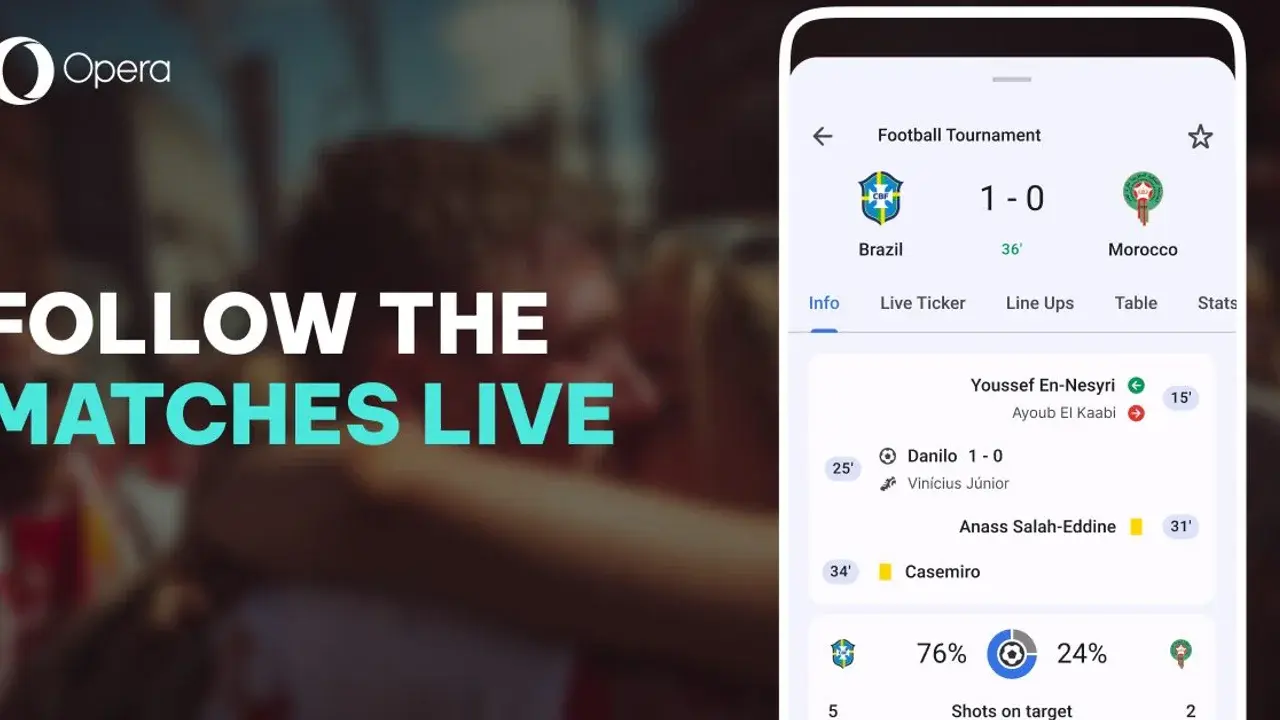 Opera Android Browser Launches New Features for World Cup - ShiftDelete ...